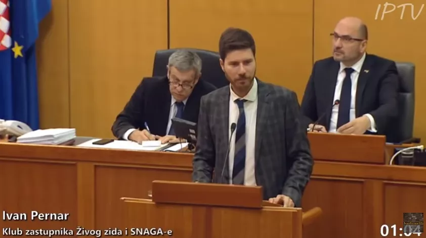 VIDEO Pernar u Saboru kritizirao Tuđmana, prekinut tek kada je ...